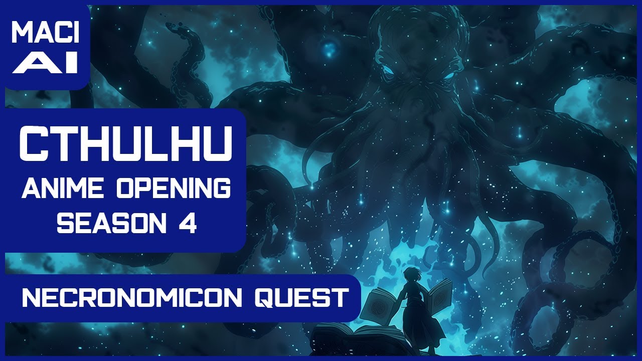 [AI Music] Cthulhu Anime Opening Season 4 - Necronomicon Quest - YouTube