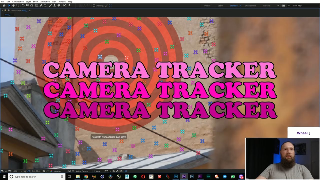 Adobe After Effects - Как сделать 3D Camera Tracker?! КАМЕРА 3D ТРЕКИНГ (Русская версия) - YouTube