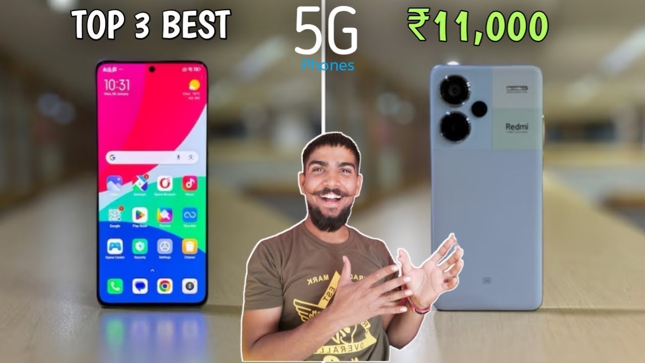 Top 3 Best 5G Phones Under 11000 | 6GB - 128GB | Cheapest 5G Mobile ...