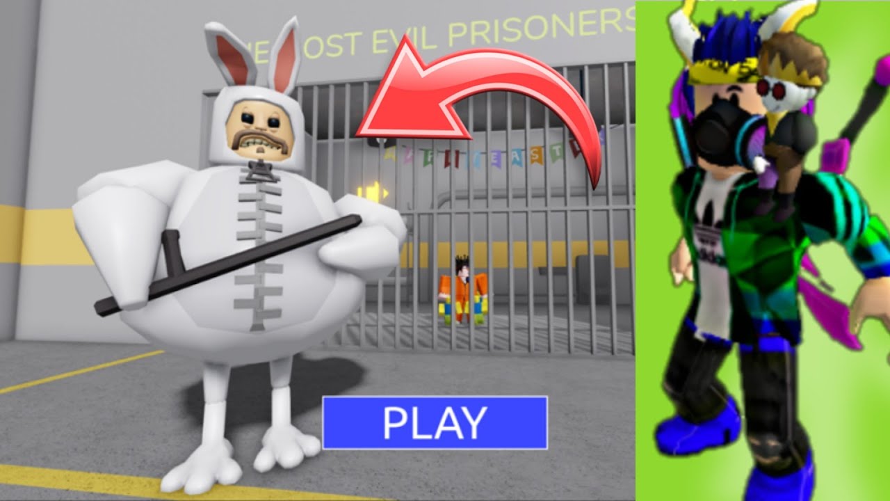 Barry Prison! ESCAPE from the evil Barry!! - YouTube