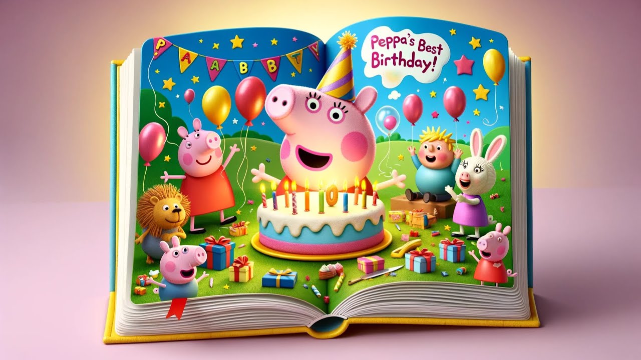 Peppa Pig: Peppa’s Best Birthday Party | Animated Read Aloud Storybook ...