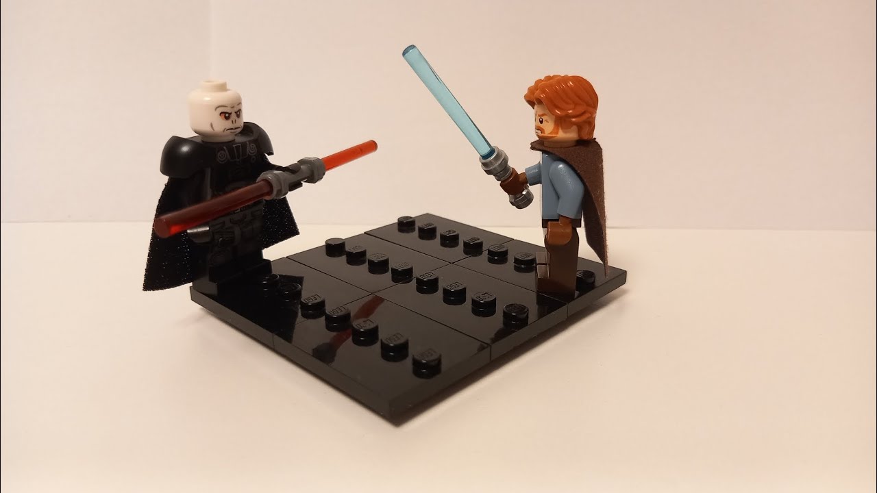 How to build a custom LEGO Grand Inquisitor and Obi-Wan Kenobi - YouTube