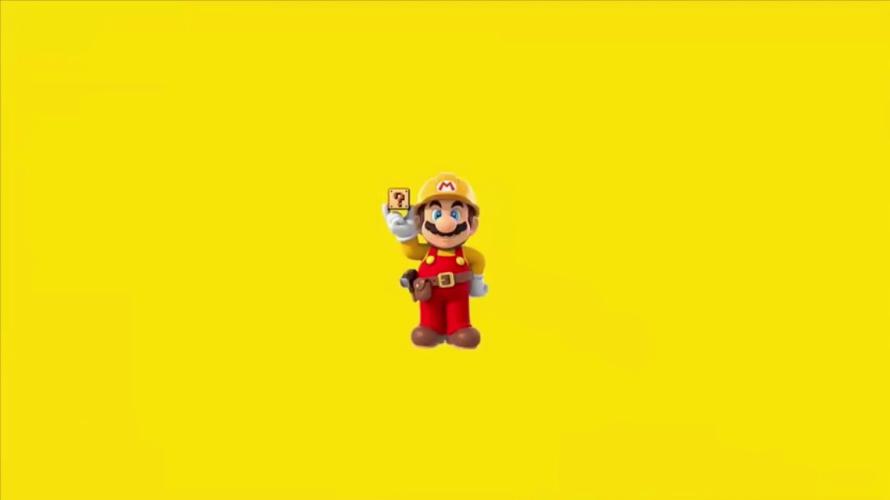 Super Mario Maker Startup - YouTube