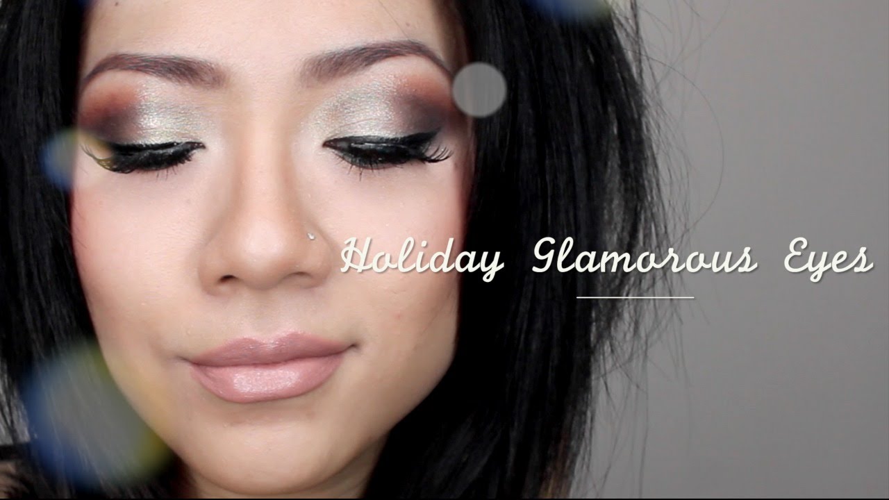 Holiday Glamorous Eyes Makeup Tutorial ft TOOFACED Everything Nice ...
