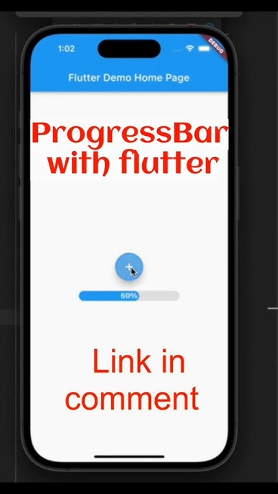 How to Create Custom ProgressBar in your Flutter app | 2023 #flutterwidgets #flutter - YouTube
