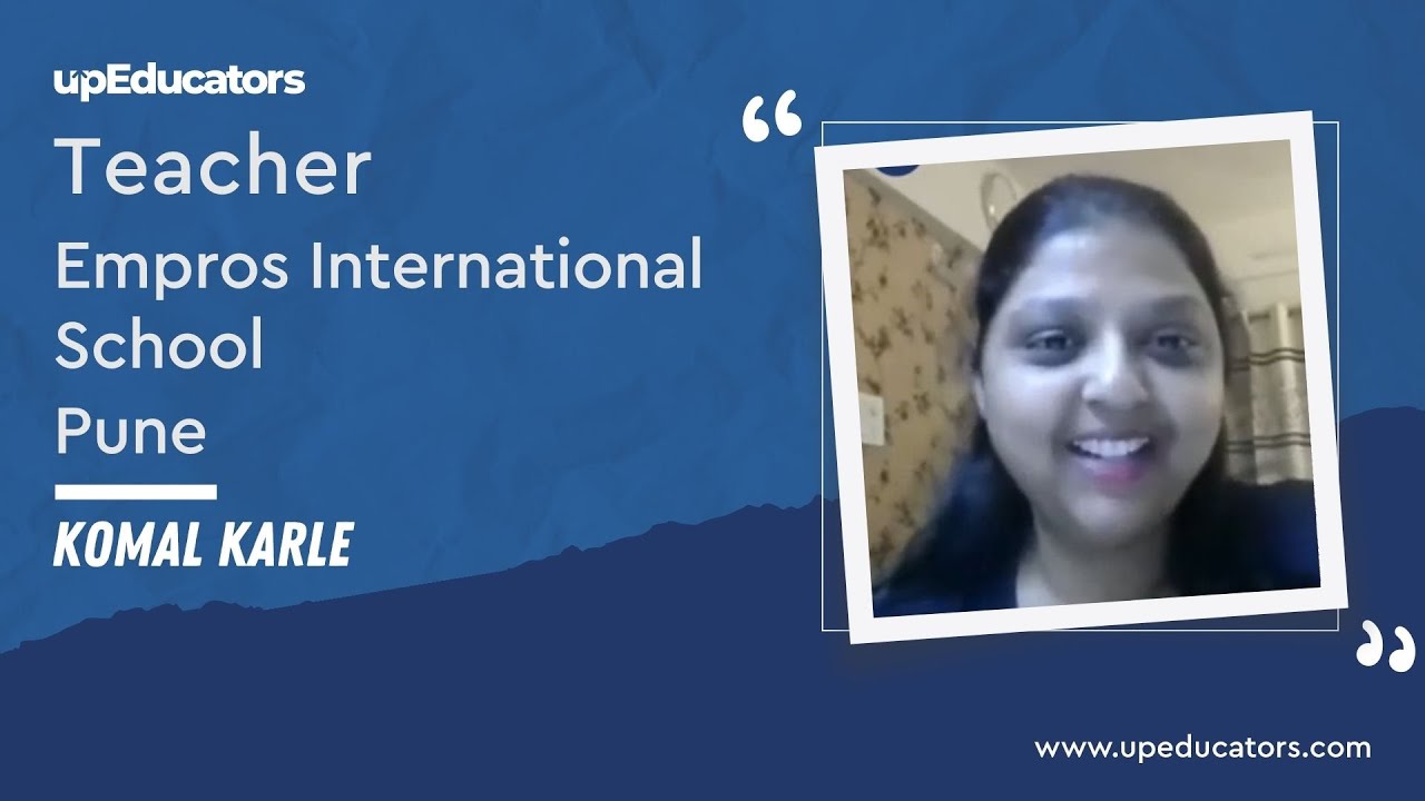 Review by Komal K (Teacher, Empros International School, Pune ) for Advance AI for Educators ...