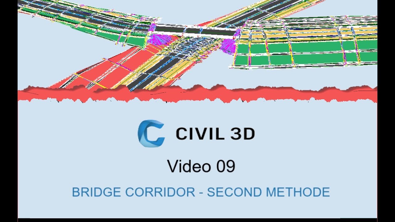 CIVIL3D | BRIDGE CORRIDOR - SECOND METHODE - YouTube