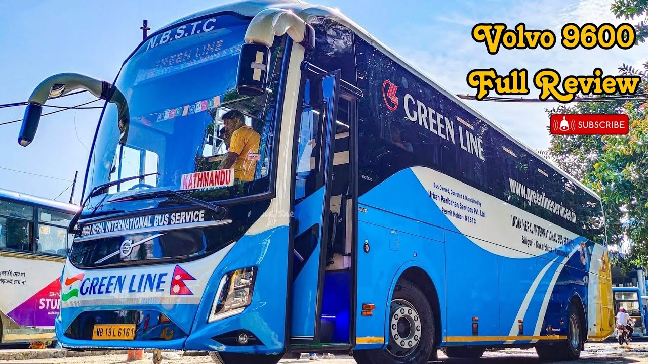 VOLVO 9600 Full Review // Kathmandu - Kakadvitta to Siliguri // Bus ...