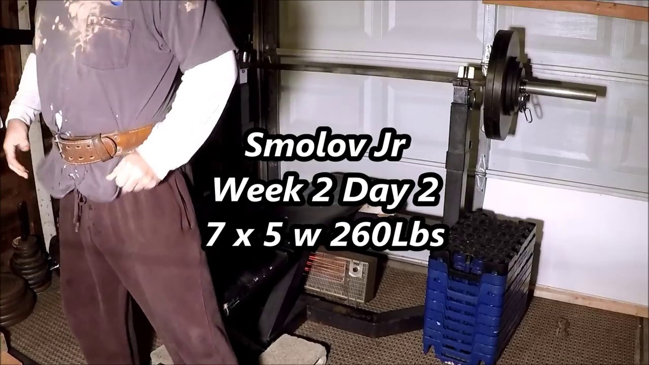 Smolov Jr 2.0 Week 2 Day 2 - YouTube