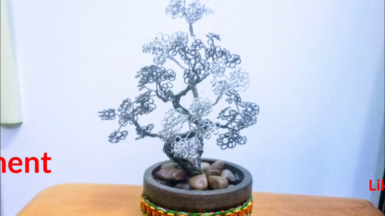 Bonsai de Alambre #2 - YouTube