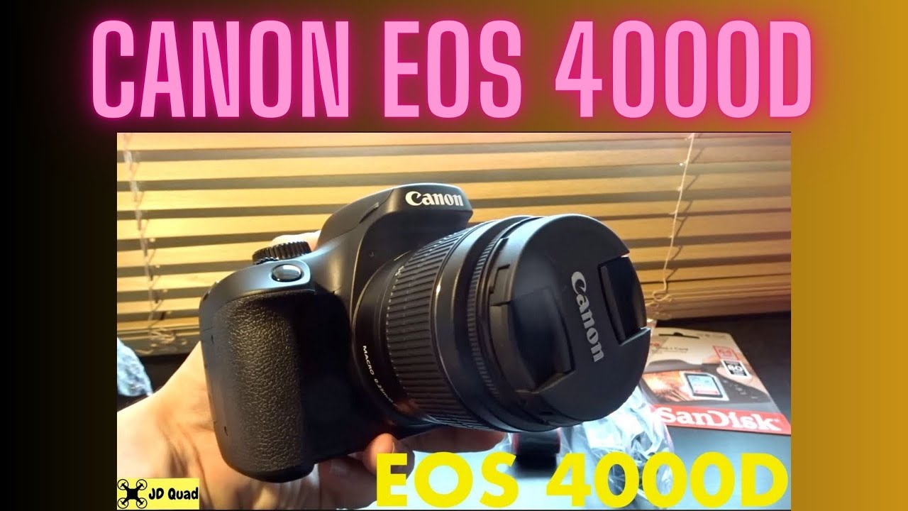 The Canon EOS 4000D DSLR Unboxing Video - YouTube