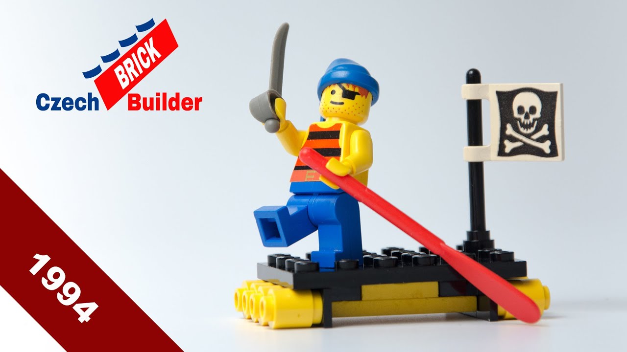Lego - Back To History - 1733 Shipwrecked Pirate - 1994 Lego Speed ...