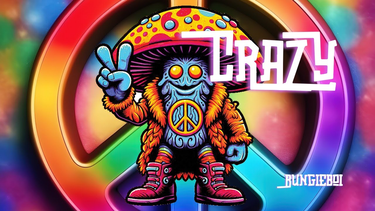 Crazy - Original Techno Rave Music (Visualizer) by Bungieboi - YouTube