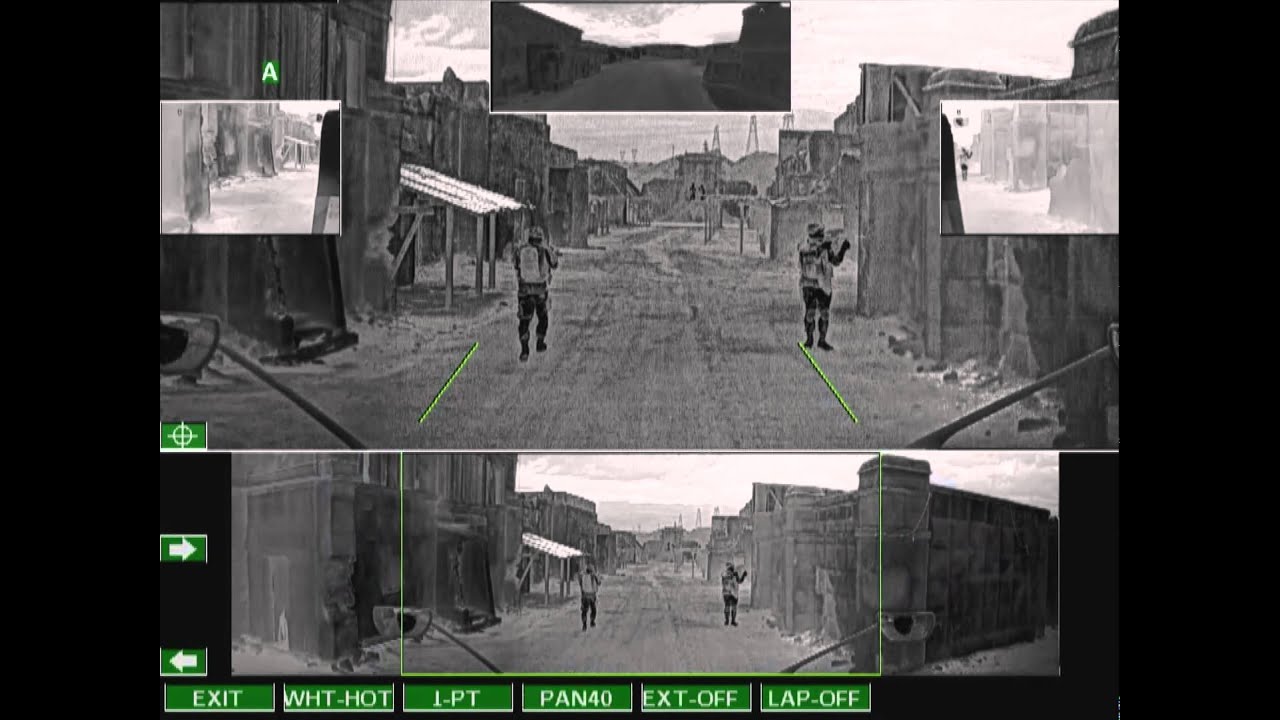 DRS RSTA Thermal Surveillance Camera - YouTube