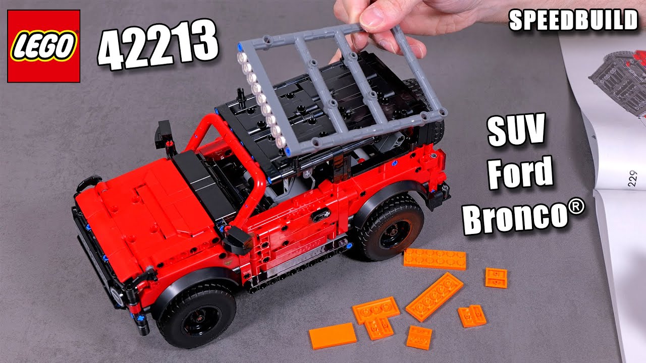 LEGO 42213 Speedbuild | LEGO Ford Bronco | Speed Build 42213 LEGO ...