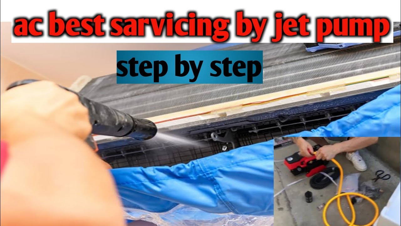 haier ac jet pump service| how to air conditioning cleaning at home|AC ...