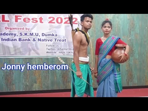Jony hembrom DUMKA SANTHAL FEST 2022 // FASHION SHOW // JONY HEMBROM - YouTube