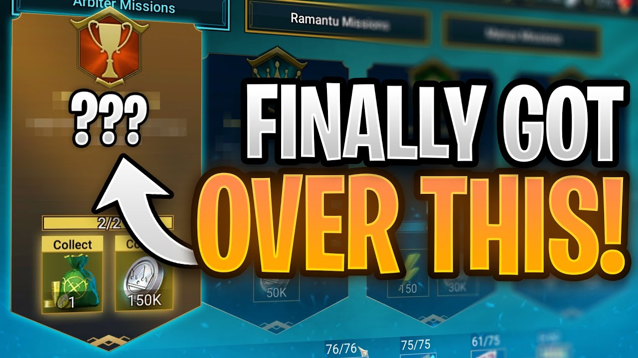 BIGGEST ROADBLOCK CLEARED! THIS Arbiter Mission Had My PROGRESS FROZEN ...