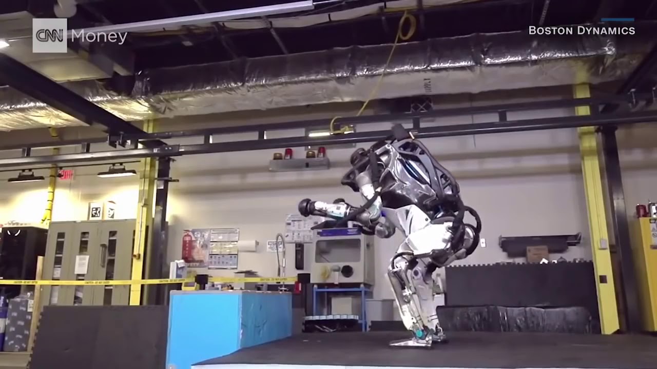 Boston Dynamics' New Humanoid Robot - technological progress - YouTube