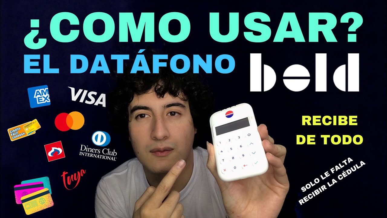 Reseña de uso Datáfono Bold | ¿El mejor datáfono de Colombia? - YouTube