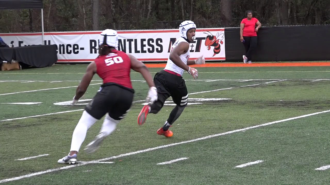 CJ Evans Highlights #113 Rivals Camp Series Mobile 2018 - YouTube