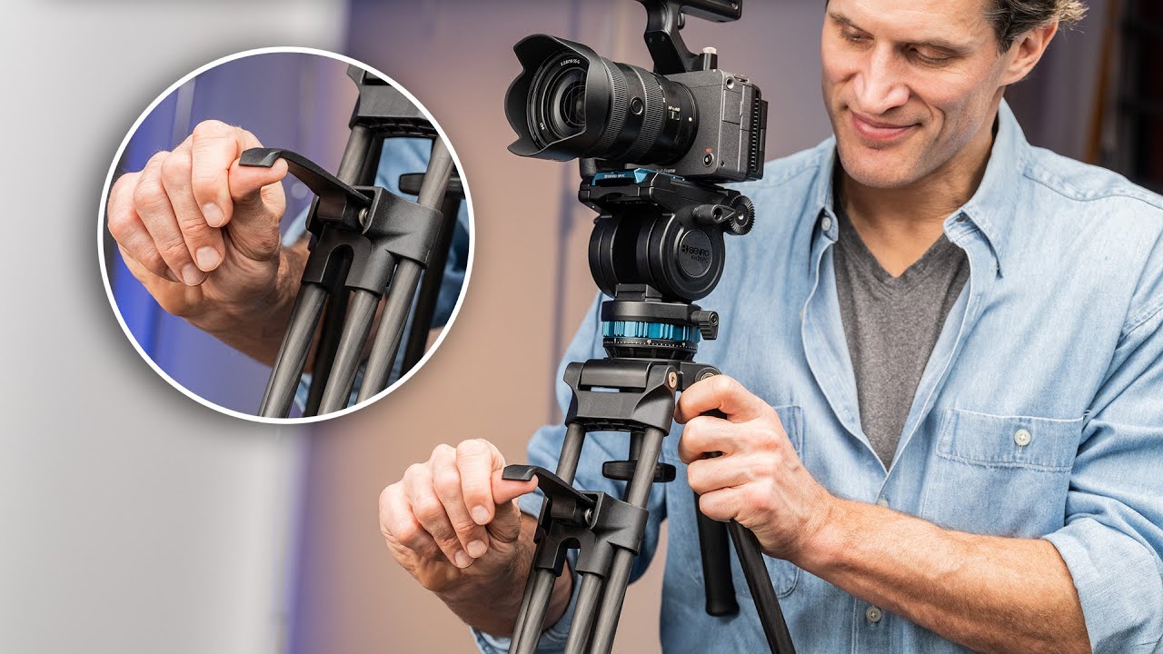 Benro KH Lightning Lock Tripods | Fast Setup for Mirrorless and Video ...
