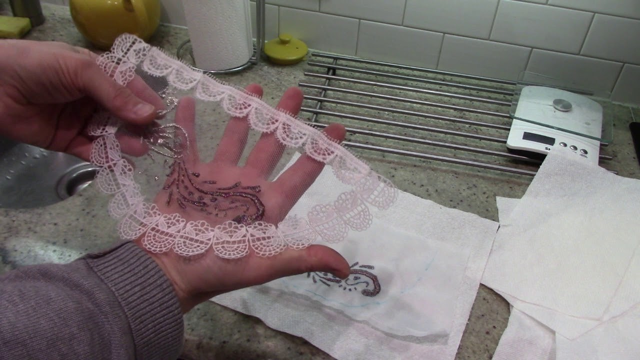 Free Standing Lace and Free Motion Embroidery - YouTube