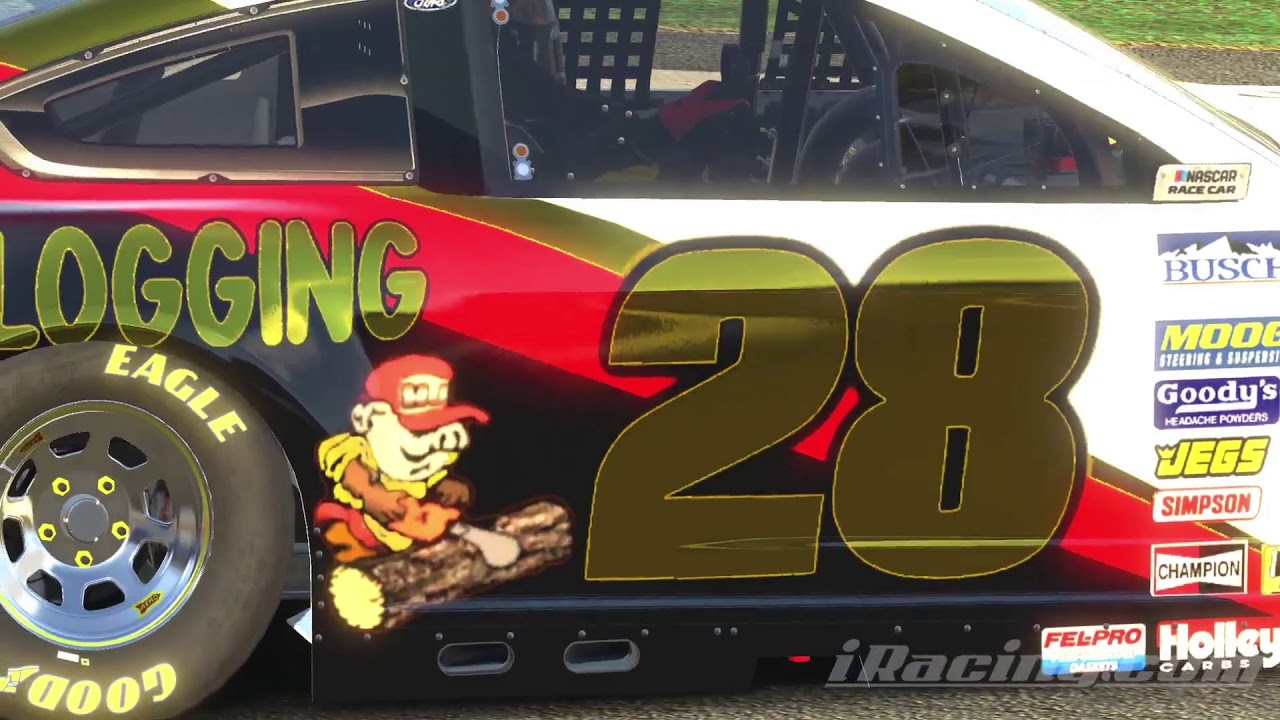 Davey Allison throwback scheme with our Log Hog Logging sponsor in its ...