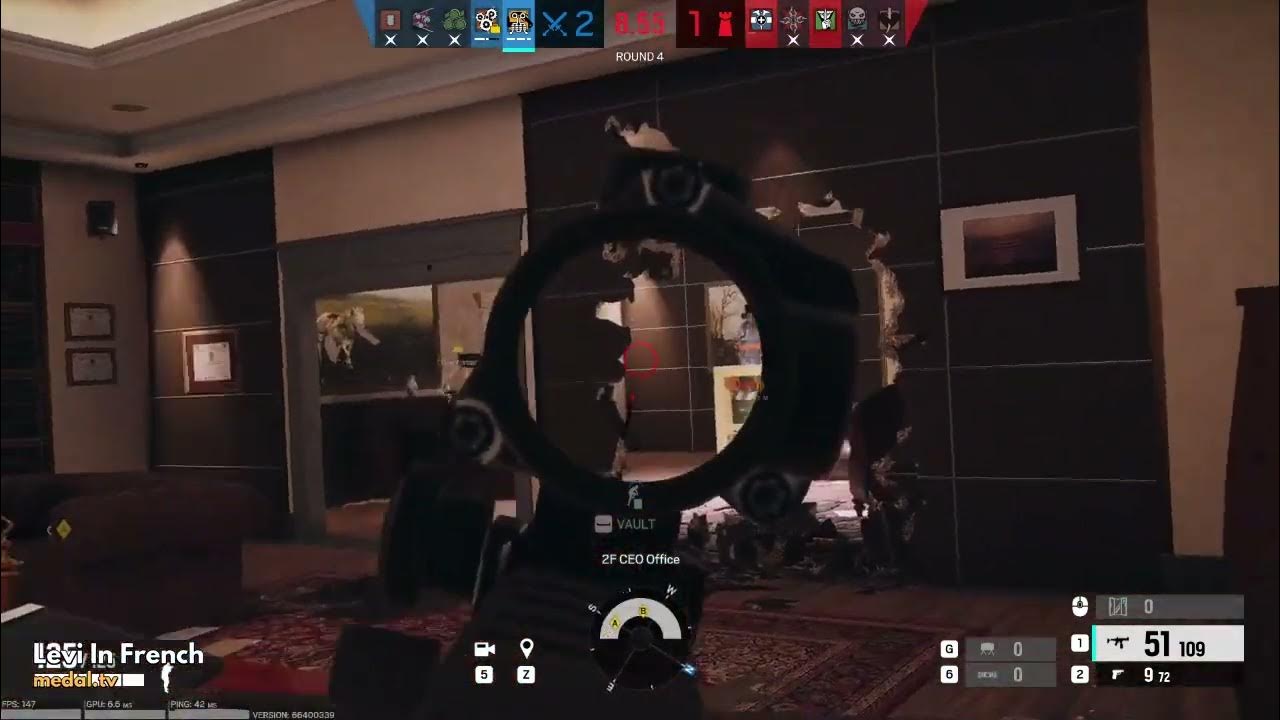 Osa's Shield in action R6S - YouTube