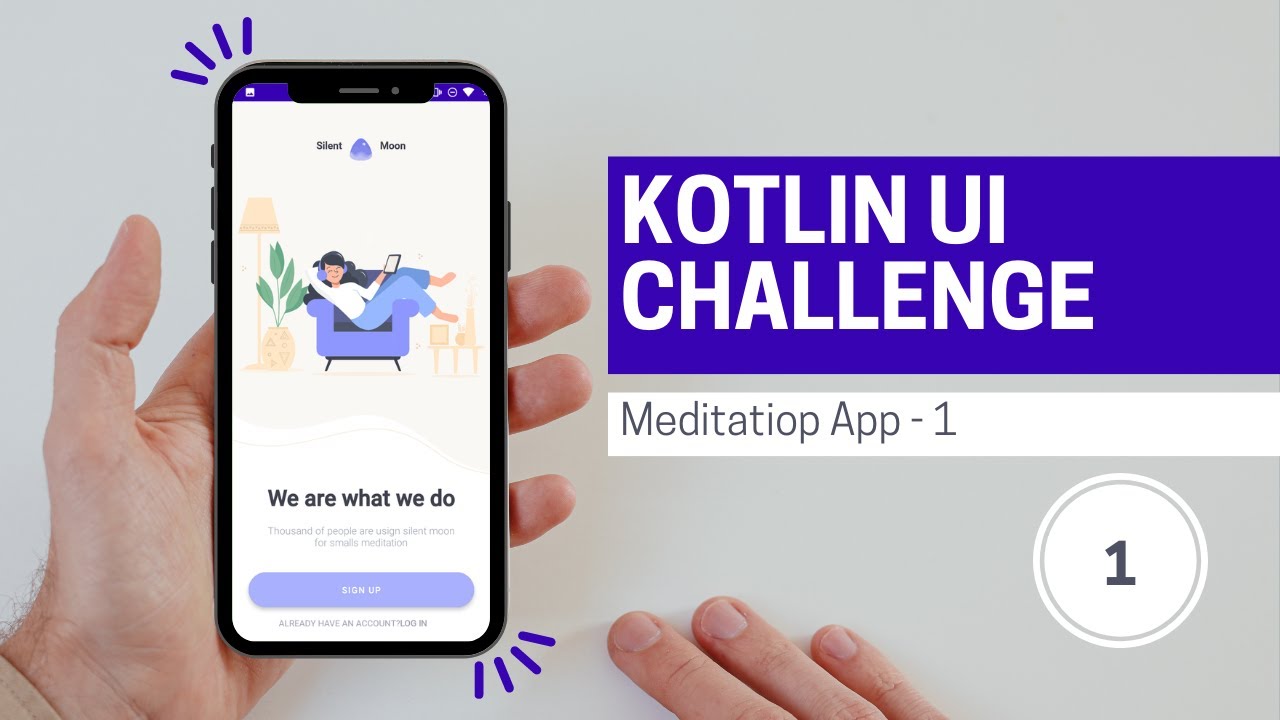 Android Ui Challenge 1 Kotlin Speed Code Youtube