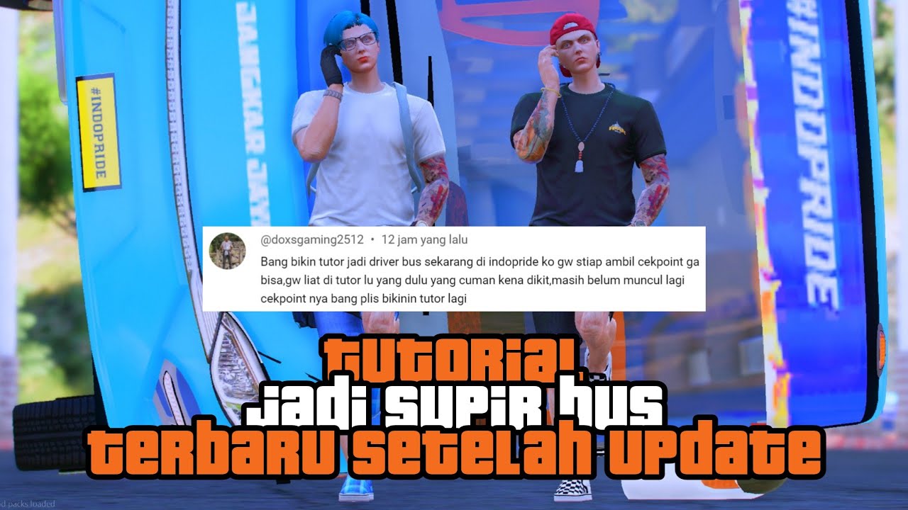 TUTORIAL CARA JADI SUPIR BUS TERBARU SETELAH UPDATE - GTA 5 ROLEPLAY ...