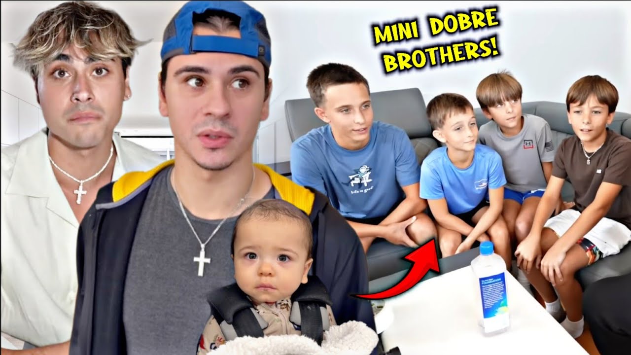 Dobre Brothers | Baby Brother Was Met By The Mini Dobre Brothers ...