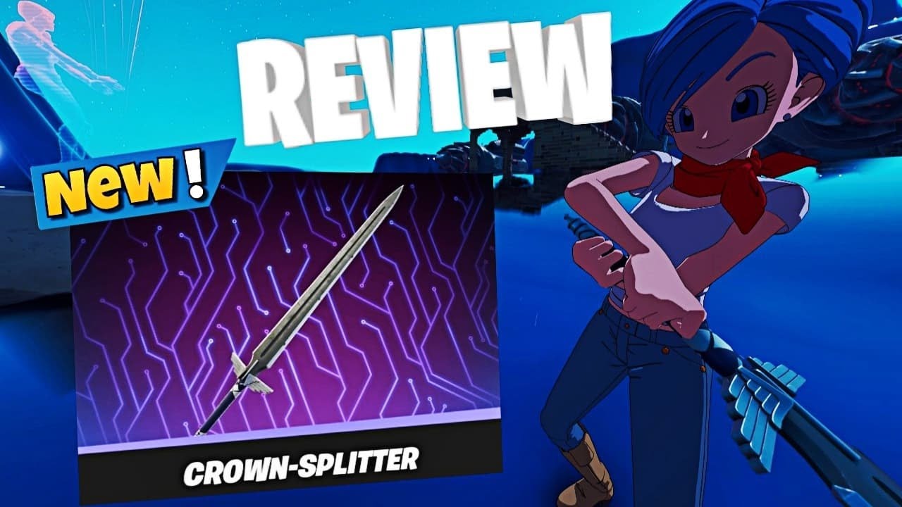 *New* CROWN-SPLITTER Fortnite Pickaxe Gameplay & Review! - YouTube