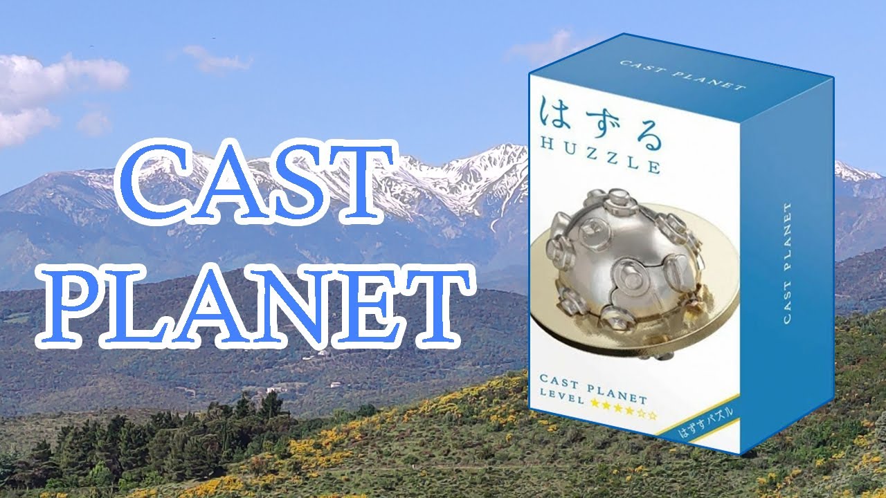 PLANET - SOLUTION - Cast - Hanayama - Puzzle - YouTube