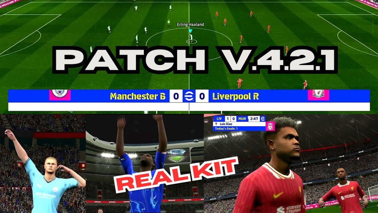NEW UPDATE PATCH V.4.2.1 FOR EFOOTBALL 2025 MOBILE. - YouTube