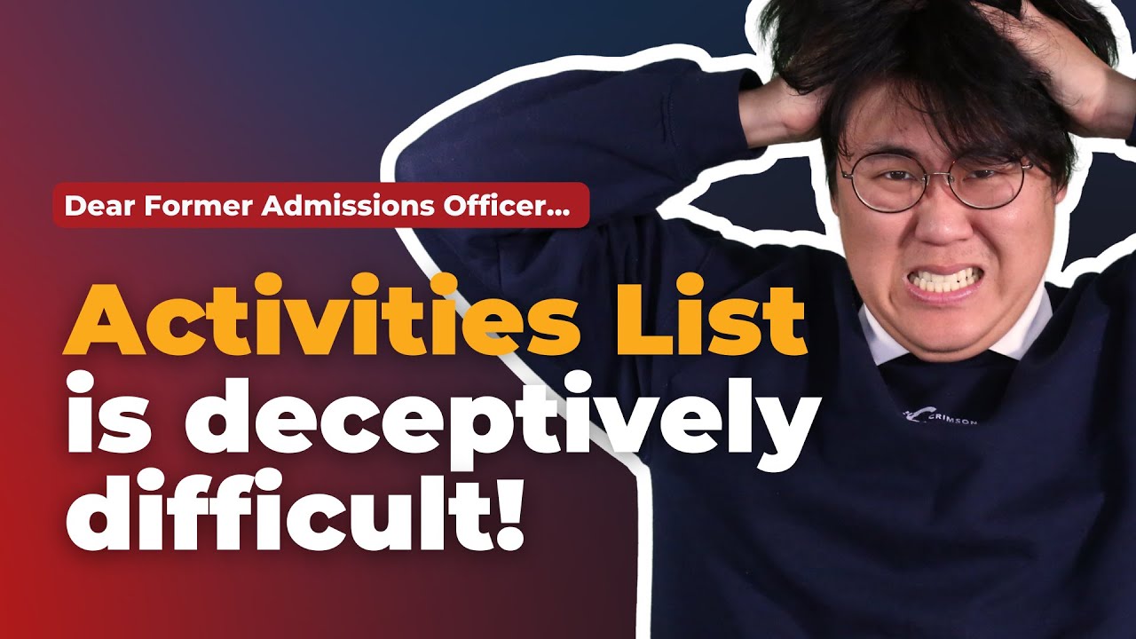 How to GUARANTEE Your Activities List Gets Noticed! - YouTube