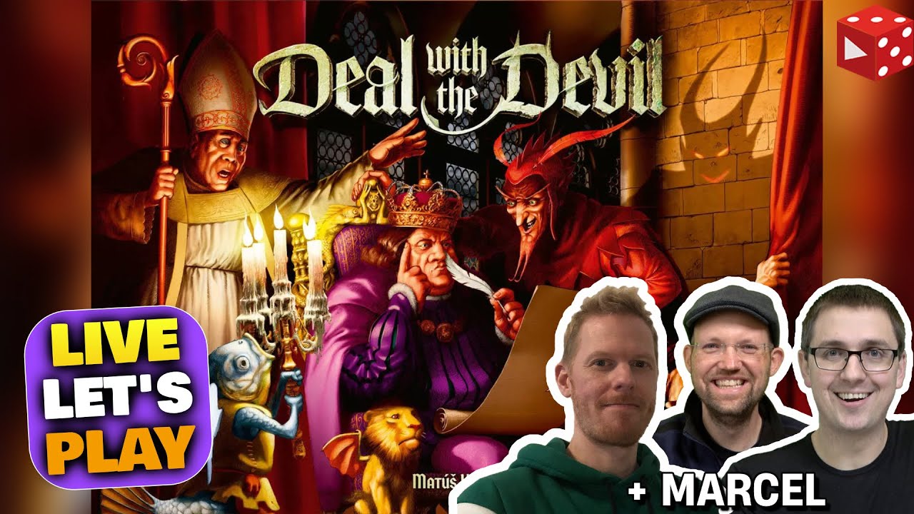 Deal with the Devil - Das BESONDERE Euro 2022 ! - Live Let's Play mit Marcel, Steph, Flo & Ben ...