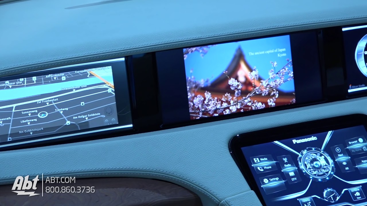 CES 2018 - Panasonic Smart Design Cockpit - YouTube