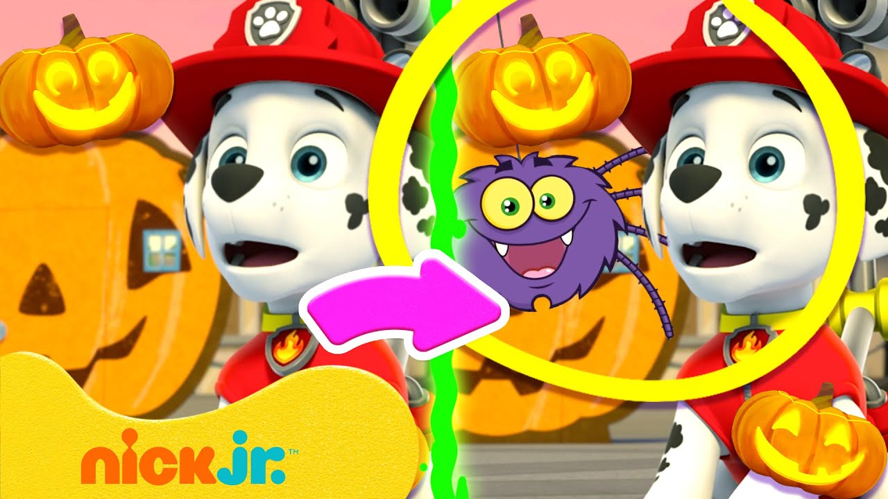 Spot The Difference Halloween Edition W Paw Patrol Bubble Guppies Sexiz Pix