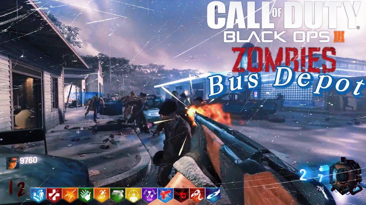 BO3 Custom Zombies Bus Depot | Just good old zombie killing round based ...