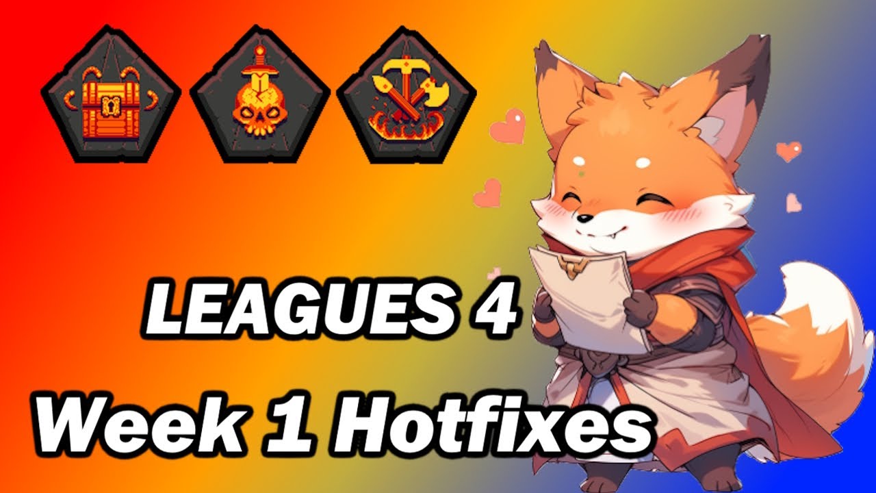 Leagues 4 - Week 1 Hotfixes - YouTube