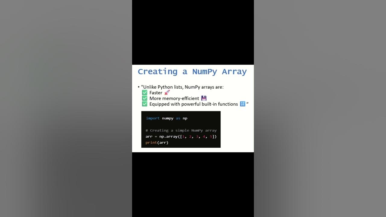 Python Numpy Arrays The Fastest Way To Create And Use Them Numpy