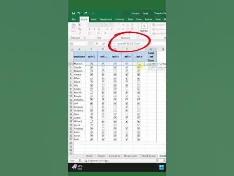 How To Link Check Box value to a cell | Multiple Check Box Value Linking | Countif | Hello Excel ...