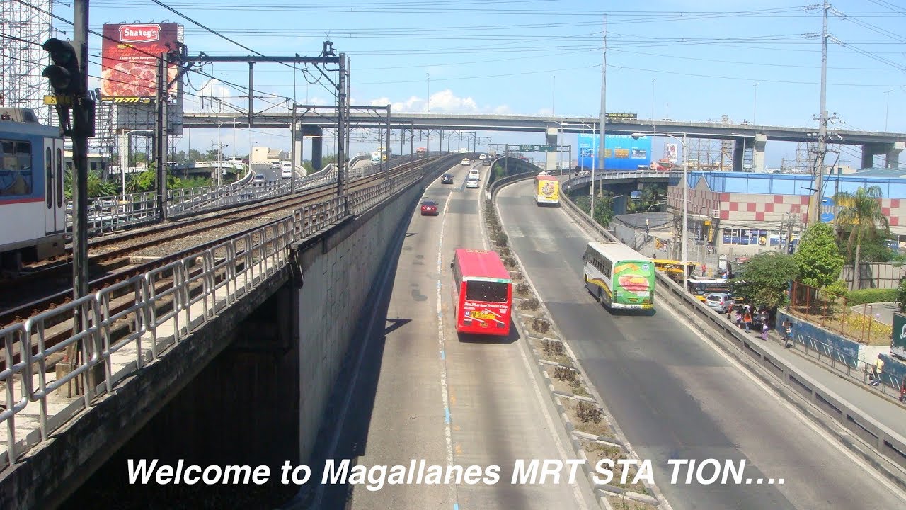 Magallanes MRT station in Makati... - YouTube