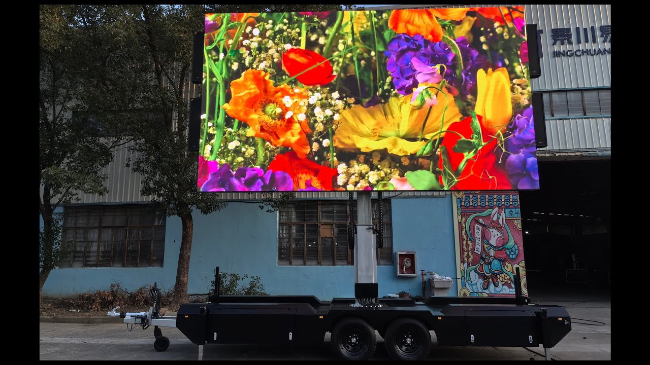 EF21/24 Mobile digital billboard trailer,JCT MOBILE BILLBOARD TRAILER ...