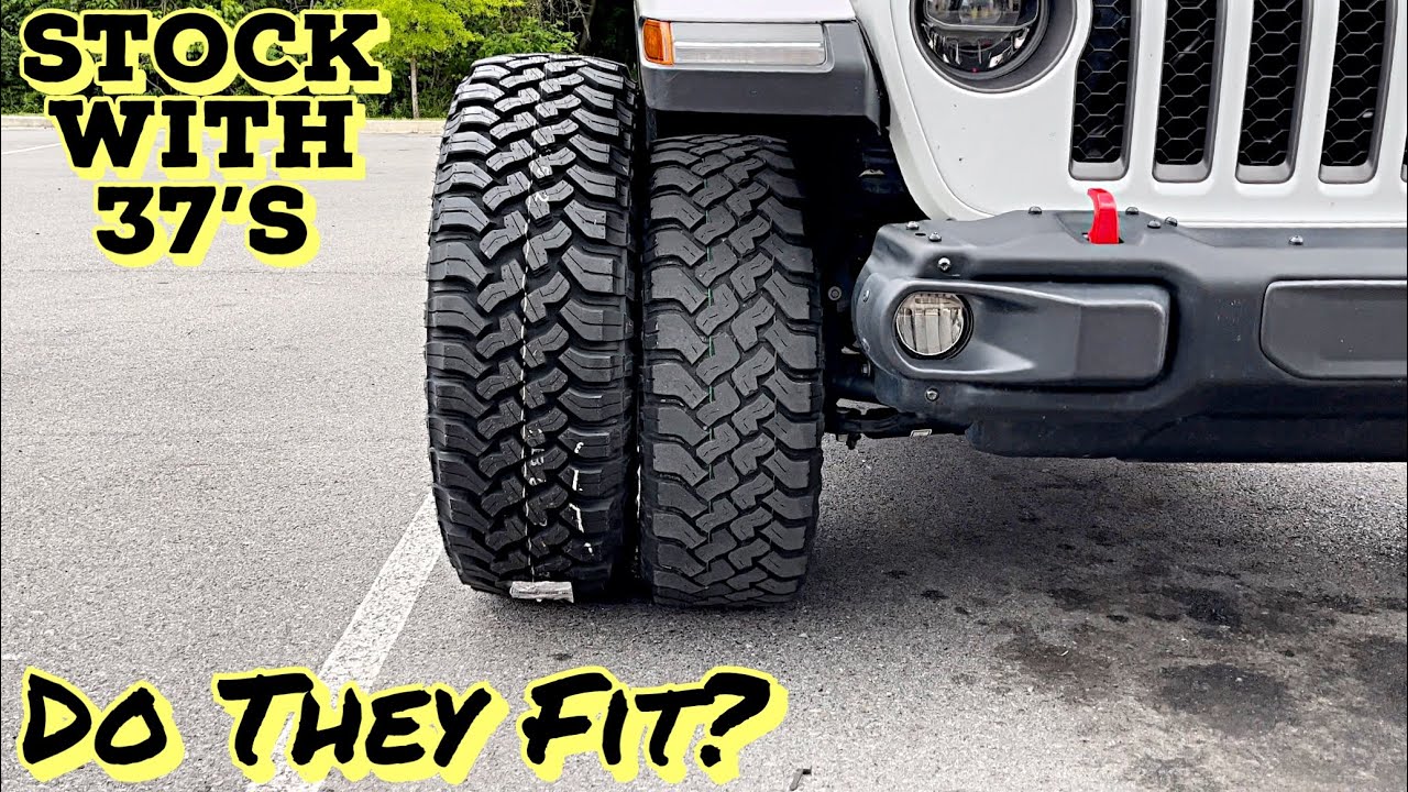 Jeep Gladiator. Will 37’s fit on stock wheels & no lift? Falken ...