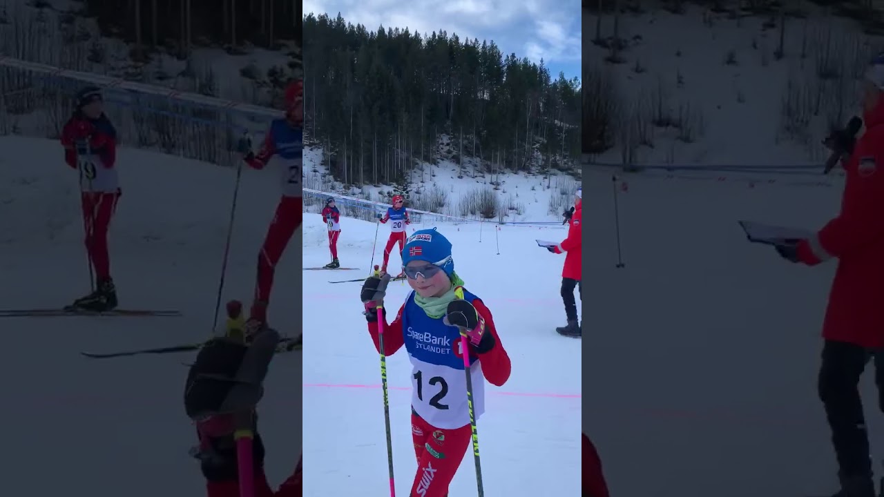 Langrenn i Alvdal solan gundersen vinterleker 2020 kombinert - YouTube