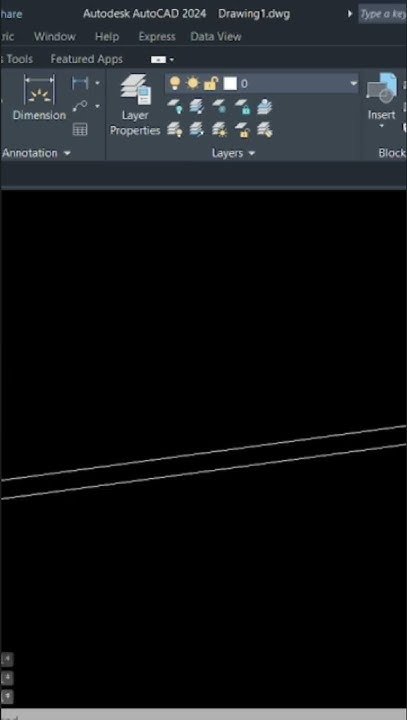 How To Create MultiLine in AutoCAD || Multiline command | MLINE COMMAND ...