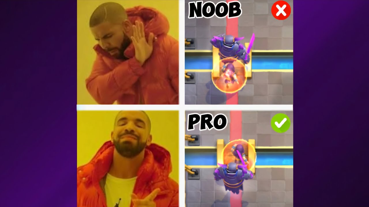 Good VS Bad Placements in Clash Royale - YouTube