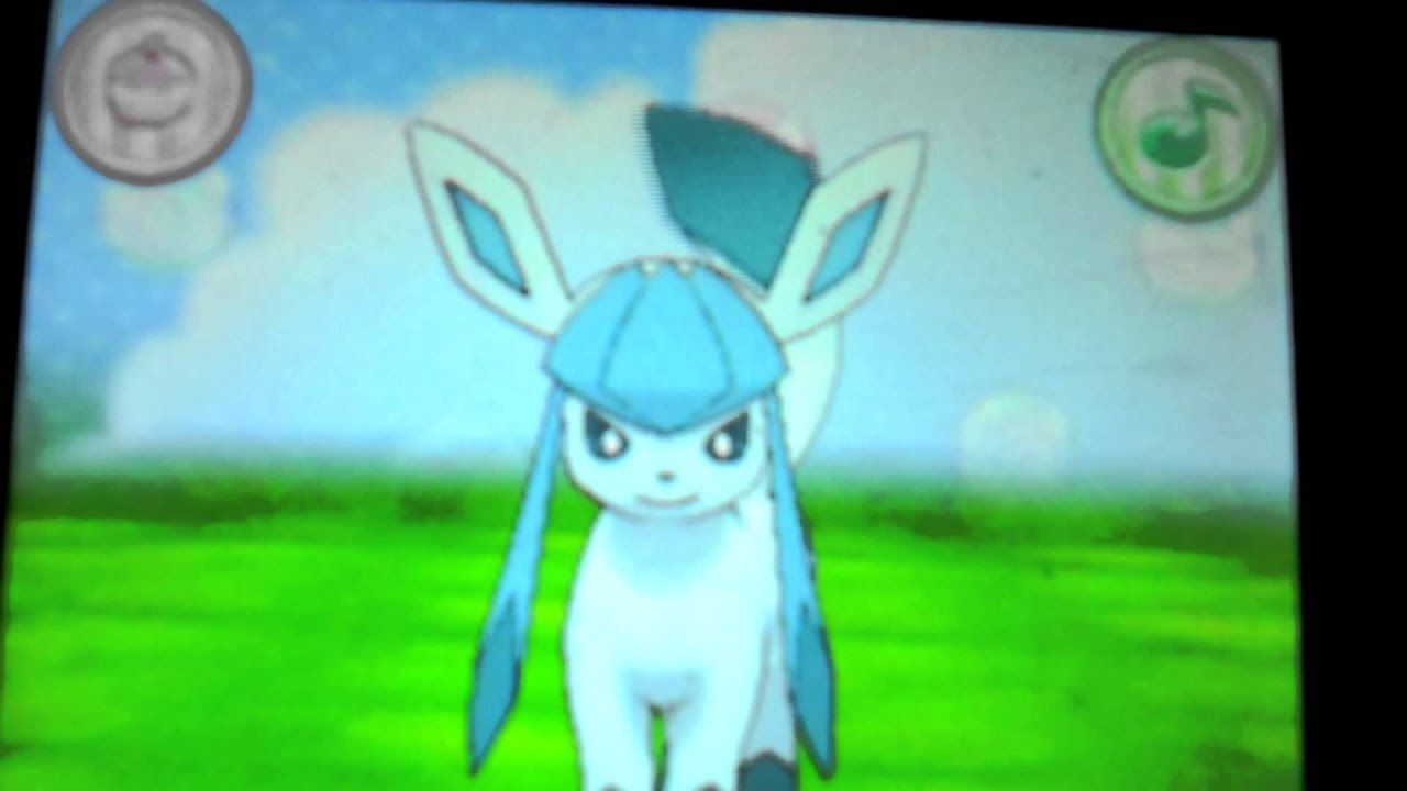 Pokemon Amie - Glaceon - YouTube